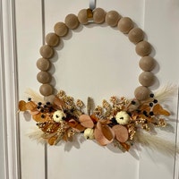 QTY 10 Wood Half Split Balls Choose Your Size Door Wreath - Etsy Canada