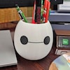 Baymax Planter: 3D Printed Big Hero 6 Desk Organizer - Etsy
