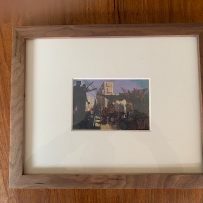 A4 Walnut Photo Frame - Etsy