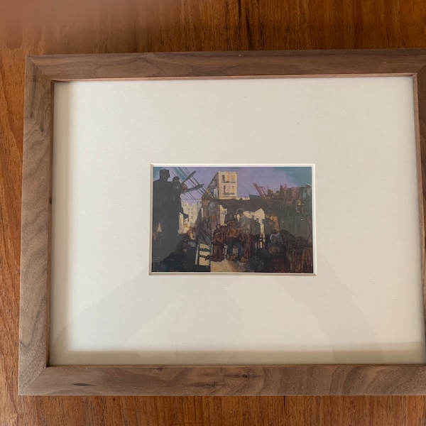 A4 Walnut Photo Frame - Etsy