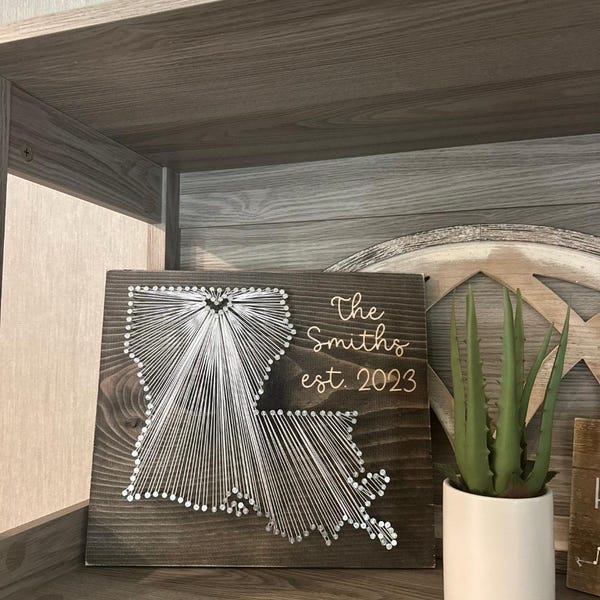 DIY Kansas String Art Kit, State String Art Kit, Kansas Nail Art ...