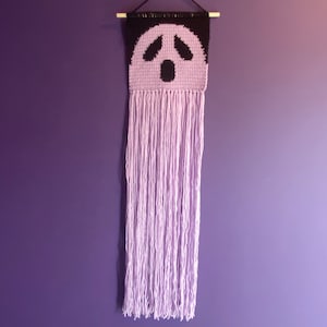 Ghost Tapestry Crochet Pattern / Wall Hanging / Instant - Etsy