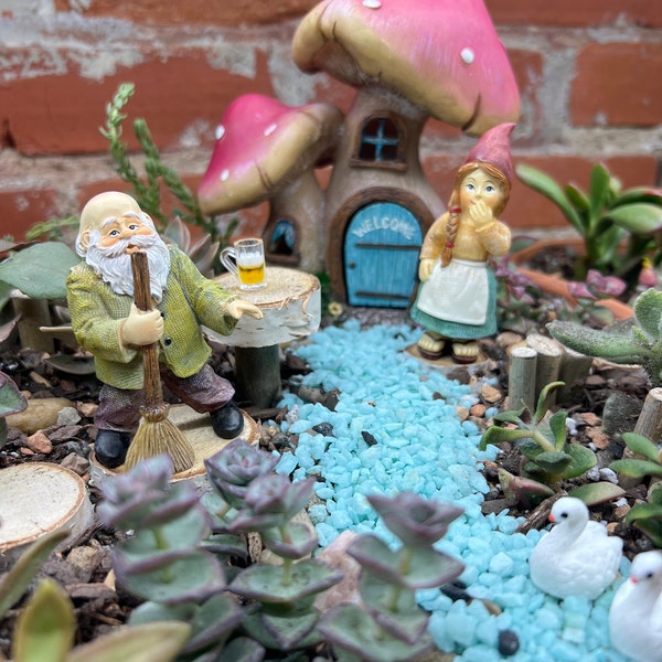 Miniature Gnome Western Country Crooner, Beer Garden Sign, Mini Beer ...