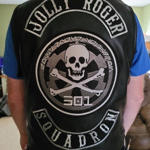 Double Flame Bottom Top Rocker Embroidered Patch Custom | Etsy