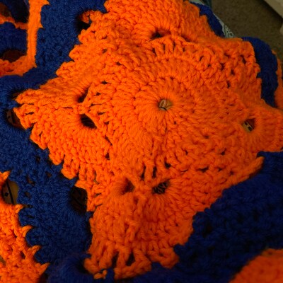 Virus Blanket Crochet Pattern, Original Virus Blanket PDF, Virus Afghan ...