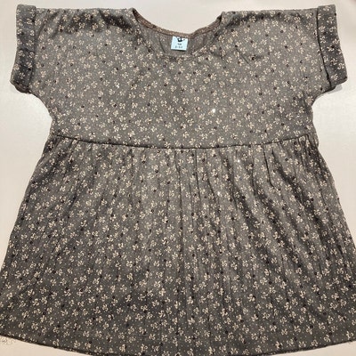 Boxy Dress Pattern and Peplum Top Sewing Pattern - Etsy