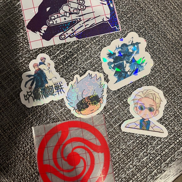 Anime Superhero Student Vinyl Decal - Etsy