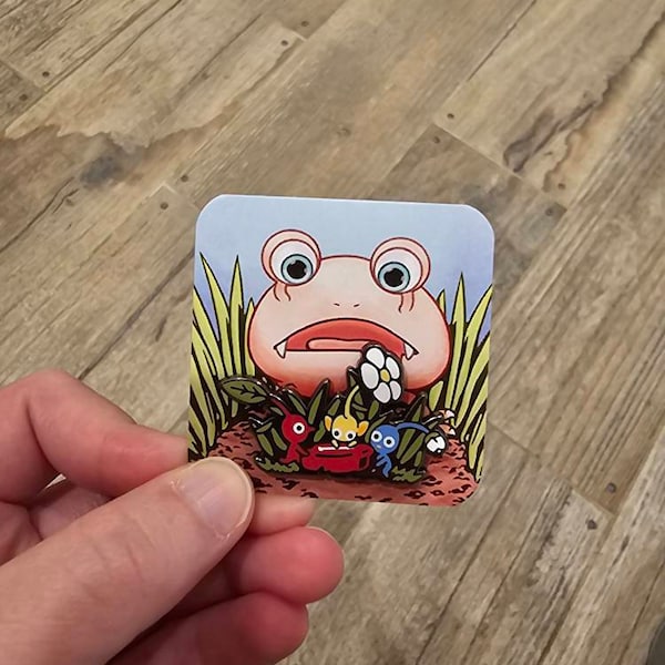 Pikmin Enamel Pin - Etsy