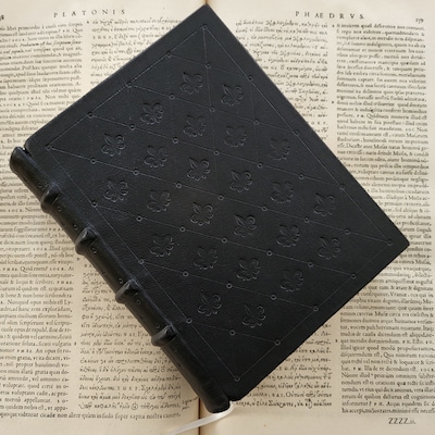 Handbound Hardcover Genuine Leather Journal Antique Look Notebook Blank ...