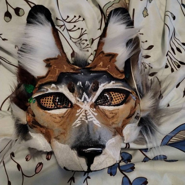 Today's YOUR Day! as Seen on Tiktok Custom Therian Masks Fox, Wolf, Cat ...