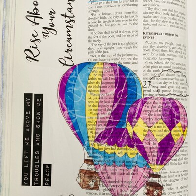 Pink Hot Air Balloons, Beautifulgoodnews, Bible Journaling, Traceable ...