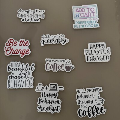 Behavior Analysis Sticker Pack Laptop & Water Bottle Sticker - Etsy