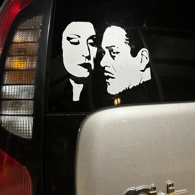 Morticia Addams Vinyl Decal Sticker Goth Decal Goth Car - Etsy