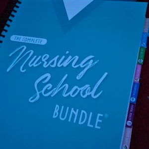 The Complete Nursing School Bundle® 2025 Edition Spiral Bound - Etsy