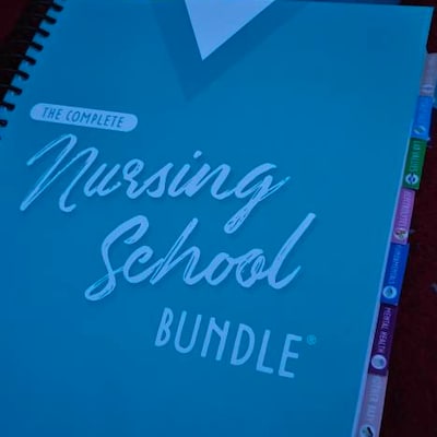 The Complete Nursing School Bundle® 2025 Edition Spiral Bound - Etsy
