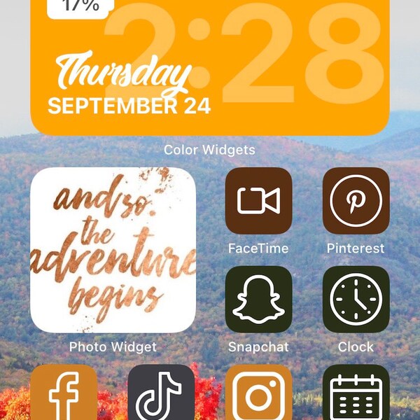 Black Script Font | 4 Ios 14 App Icons | Ios14 Social Media Icons for ...