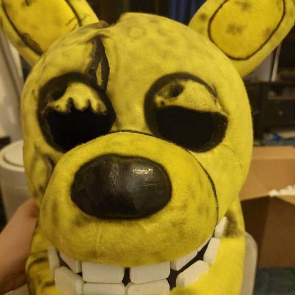 Five Nights at Freddys 3D Print File Only/wearable Springbonnie/yellow ...