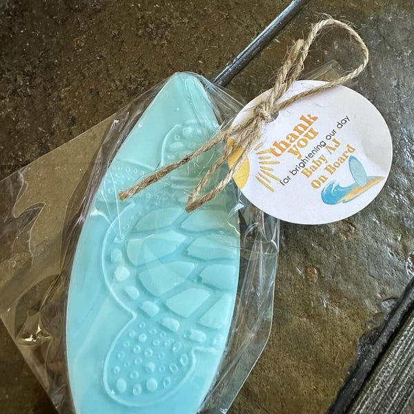 Surf Board Soaps - Baby Shower Summer Party Favors, Beach Tropical ...