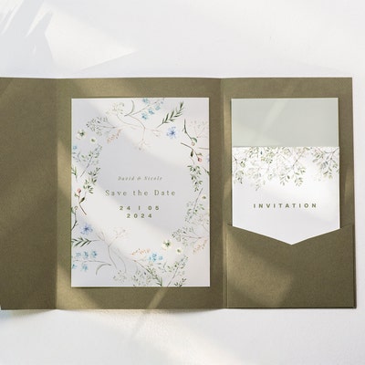 Double Menu Card Mockup Set, Boho Wedding Menu, Terracotta Wedding ...