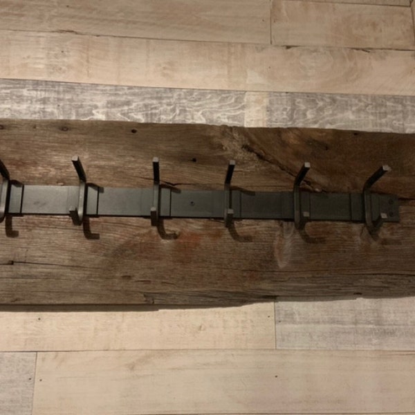 Coat Rack Wall Mount, Metal Farmhouse Coat Racks, Rustic Coat Rack ...