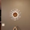Authentic Mulberry Wall Decor-round Sunburst Decoration-handcrafted ...
