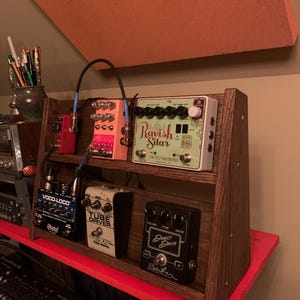 Behringer 2600 Stand / 8u Desktop Synth Rack / Solid Oak Stand for ...