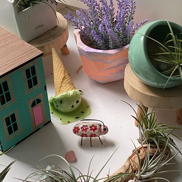 Jesmonite Towel Ring With Leather Strap - Etsy