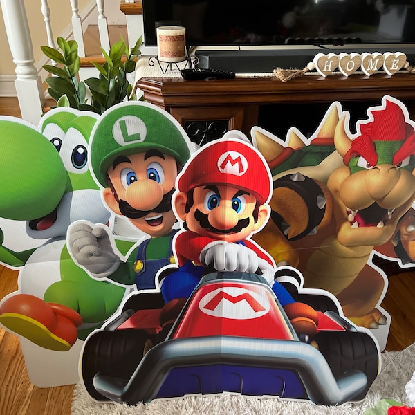 Alice Cutout Cardboard Backdrop | Birthday Sign Yard Cutout | Event and ...