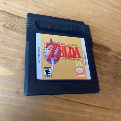 Gameboy Color Zelda Links Awakening DX Replacement Label Decal Sticker ...