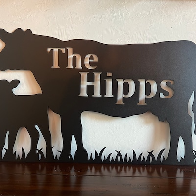 Personalized Desert Scene Metal Sign Decor Metal - Etsy