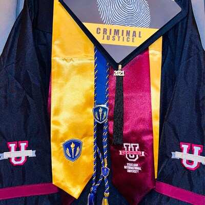 Grad Cap Topper Criminal Justice , Graduation Cap Decorations by Tassel ...