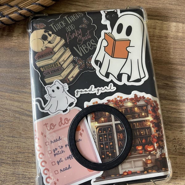 Cowboy Ghost Sticker Pack, Sticker Bundle, Halloween Cute Ghost ...