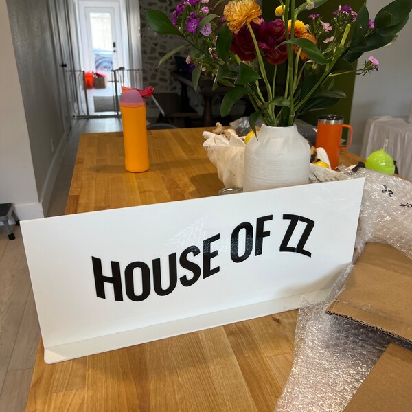 Business Table Sign, Acrylic Table Sign, Small Business Sign, Custom ...