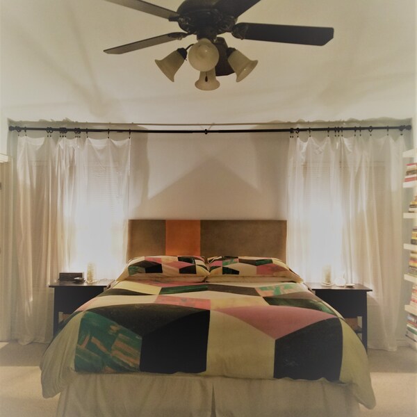 Aged Copper Headboard, King Size Headboard, Contemporary Modern ...