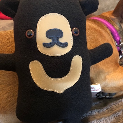 Sun Bear Plush, Bear Stuffed Animal, Kawaii Bear Cub Soft Toy, Cute ...