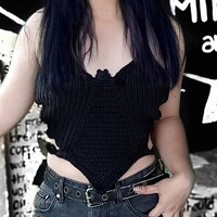 Crochet Bat Corset PDF Pattern - Etsy Canada