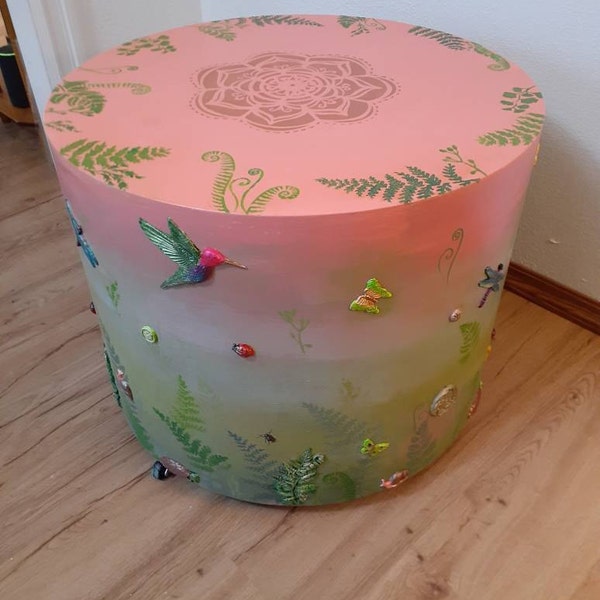 IOD Dewdrop Pond Mould * Iron Orchid Designs Frog Hummingbird Snail ...