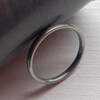Simple Titanium Ring, Classic Wedding Band, Mens Modern Ring, Womens ...