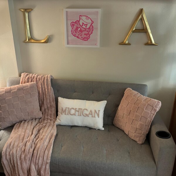 Custom Embroidered Pillow Personalized Gift, Home Decor, Anniversary ...