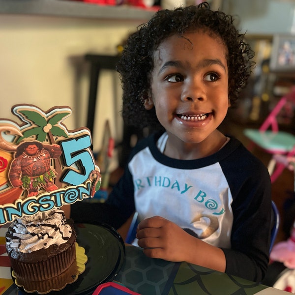 Maui Cake Topper/ Maui Theme Cake Topper - Etsy