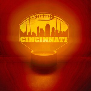Detroit Football Inspired Design Fan Art With Skyline for Printing ...