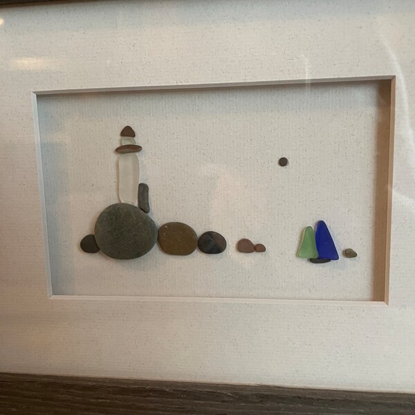 6 by 8, Sharon Nowlan Original Art, Love Pebble Art - Etsy