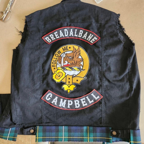 Custom Patch for Bikers, Any Size, Motoclub Jacket, Large Patch, Back ...