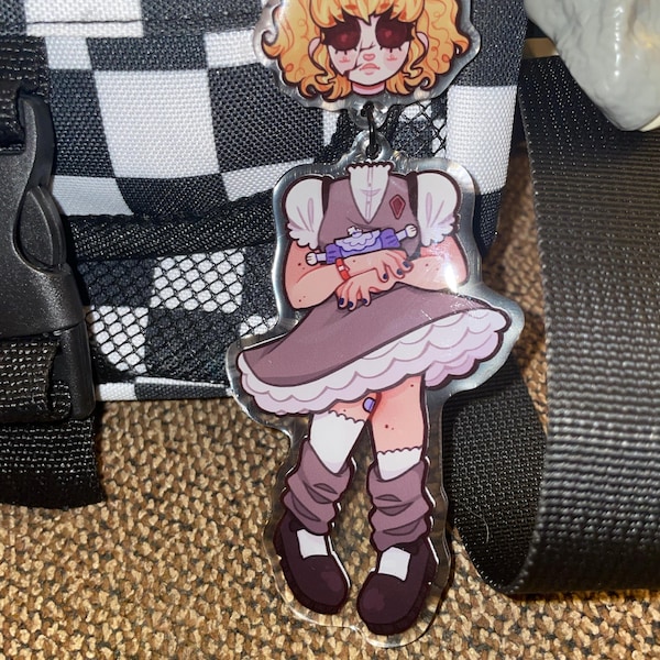 Split Doll Acrylic Keychain - Etsy