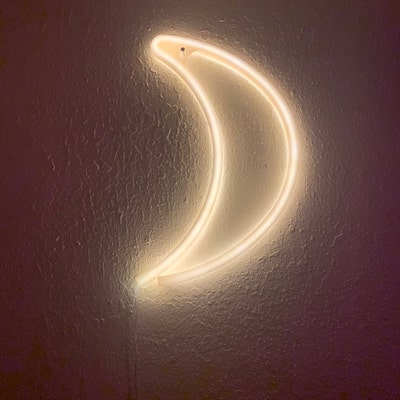 Lightning, Moon, Cloud Neon Light LED for Bedroom, Sign Art Lights ...