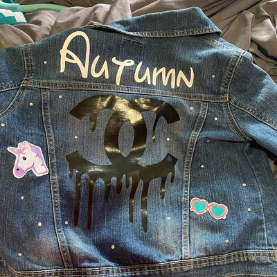 Kids Custom Clothing Custom Jean Jackets Personalized Clothing ...