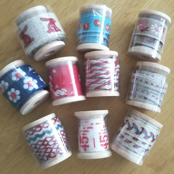 Wooden Spools | Unfinished Wood Thread Spools, Sewing Spools, Craft ...