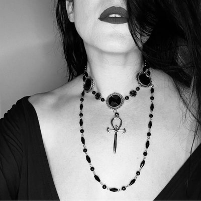 Large Sigil of Baphomet Pendant bessy Version Stainless - Etsy