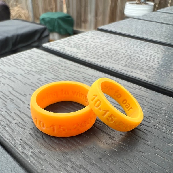 Braided Silicone Rings, Stackable, Water Proof, Eco Friendly, Non-toxic ...