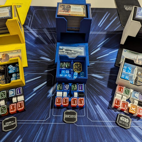 Gamegenic Token Organizer - Tray Organizer for Star Wars Unlimited ...